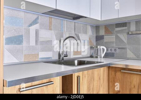 Fragments of a one-room apartment for long-term rent Stock Photo - Alamy