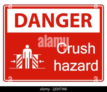 Hand stop warning sign, blocking hazard sign, Yellow Triangle Caution ...