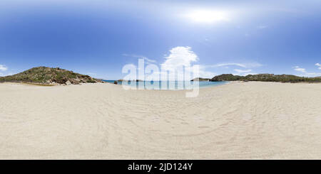 360° view of Crete, palm beach - Alamy