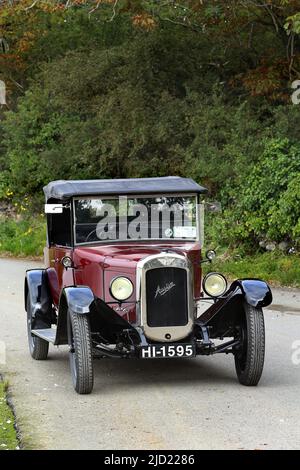 Vintage Pre-war Austin 12/4 an exhibit at Southport Flower Show, UK ...