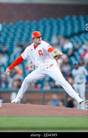 San Francisco Giants starting pitcher LOGAN WEBB in the bottom of the ...
