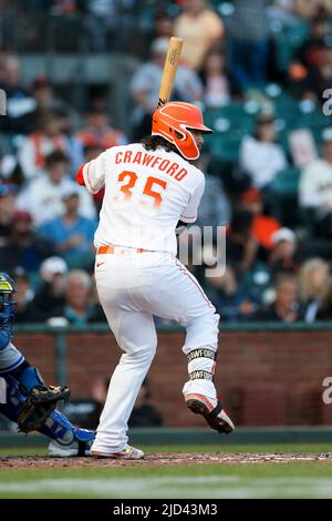 San Francisco Giants shortstop Brandon Crawford, left, and San Diego ...