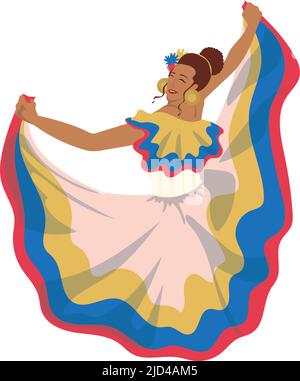 Happy Carnival, Colombia, South America Carnival with samba dancers and ...