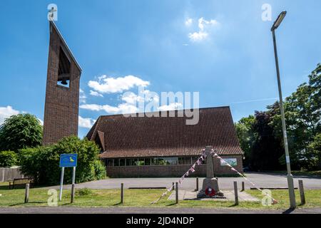 St Paul's Church, Tadley, Hampshire, England, UK, a modern evangelical ...