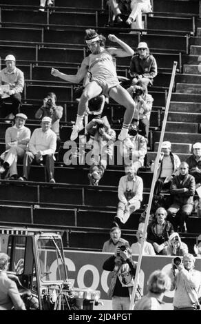 MIRO ZALAR Sweden pole vault at DN galan Stockholm 1987 Stock Photo - Alamy