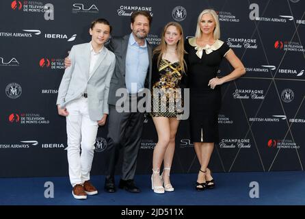 Monaco. 17th June, 2022. Jason Priestley during the opening ceremony of ...