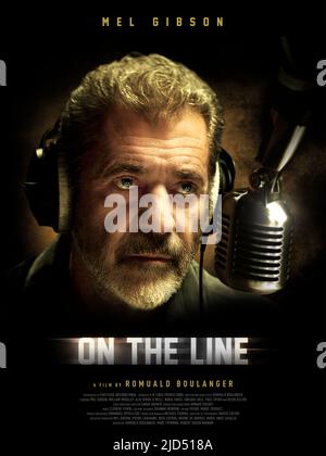 ON THE LINE, Mel Gibson, 2022. © Saban Films / Courtesy Everett ...