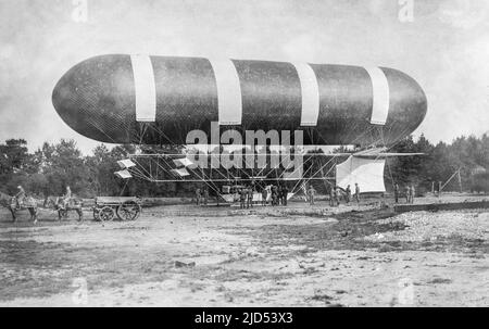 Nulli Secundus Airship Stock Photo - Alamy