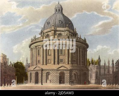 The Radcliffe Camera, designed by James Gibbs. Built to house the ...