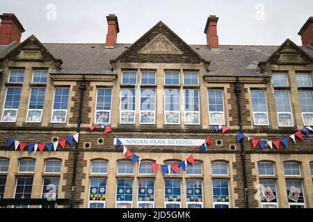 Ninian Park School Sloper Road Cardiff South Wales Stock Photo - Alamy