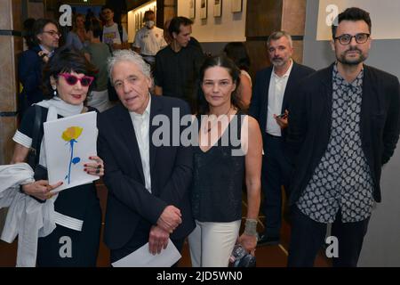 Elisabetta Sgarbi , Abel Ferrara , Chiara Caselli Abel Ferrara awarded ...