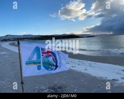 Stanley, UK. 18th June, 2022. Participants in the traditional winter ...