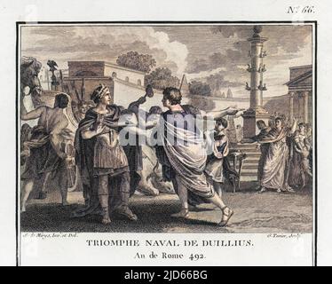 First Punic War, Ancient Roman Corvus Stock Photo - Alamy