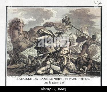 The battle of Cannae Stock Photo - Alamy