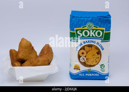 Samosa Mandazi Chapati kneader dough wheat flour food cuisines ...