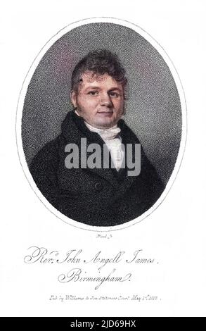 JOHN ANGELL JAMES (1785 - 1859), Nonconformist churchman at Birmingham ...