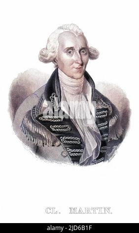 Claude Martin (1735-1800), French soldier of the French East India ...
