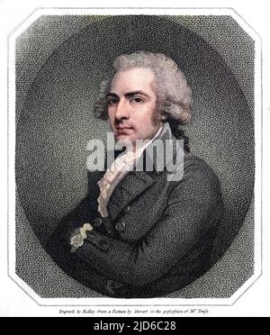 JOHN PHILIP KEMBLE actor Colourised version of : 10168988 Date: 1757 ...