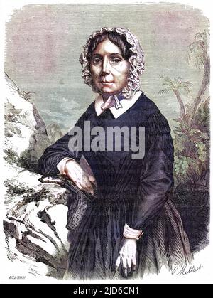 IDA PFEIFFER (1797-1858) Austrian exp;lorer and travel writer Stock ...