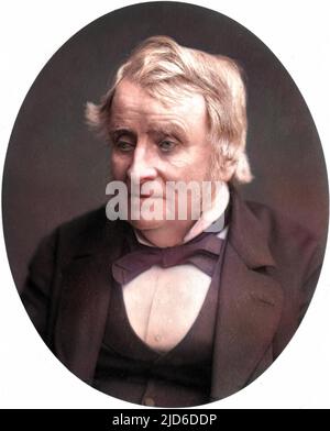 JOHN ARTHUR ROEBUCK statesman Colourised version of : 10174464 Date ...