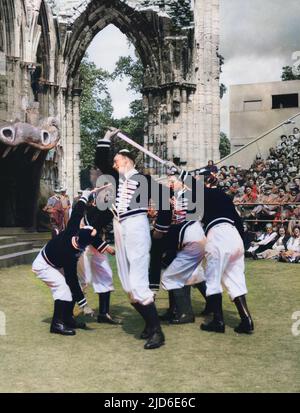 LONGSWORD DANCE: Handsworth Longsword dancers perform. A tradition of ...