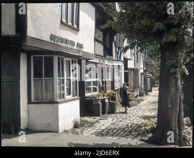 The Square, Lenham, Kent Stock Photo - Alamy