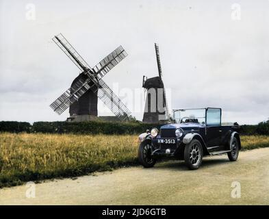 Windmills of Surrey - Outwood Mills Stock Photo - Alamy
