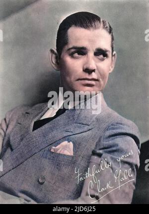 CLARK GABLE (1901-1960) American film actor about 1940 Stock Photo - Alamy