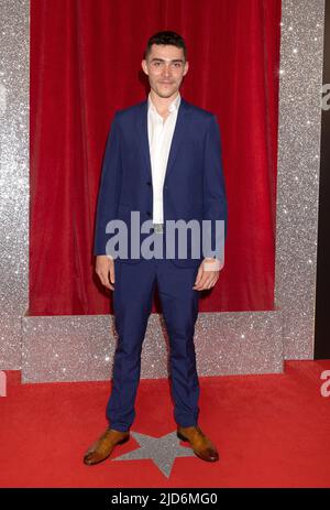 Maximus Evans arriving for the British Soap Awards 2022 at the Hackney ...