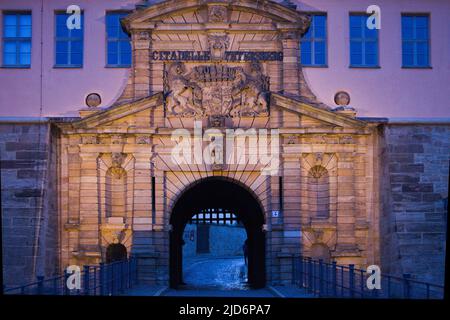 Germany, Thuringia, Erfurt, Petersberg Citadel Stock Photo - Alamy