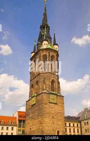 The Red Tower, Roter Turm, landmark of the city and its oldest ...