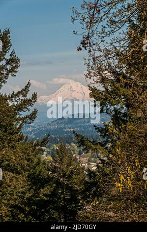 Natural view of Mount Tabor in Galilee, Israel under a clear sky ...