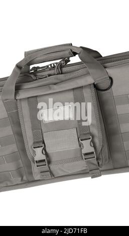 Soft light beige gun case with extra pockets. Bag for storing and ...