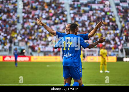 Manchester, USA. 18th June, 2022. Singer Ashe (Ashlyn Rae Willson) at ...