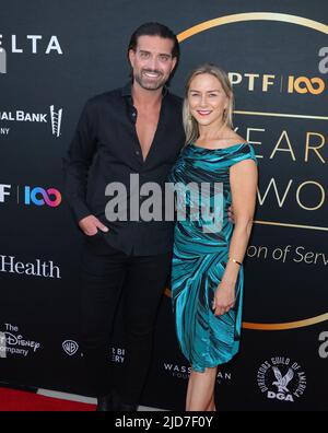 Hollywood, CA, USA. 18th June 2022. Jeff Mastro, Oliver Badgio arrives ...