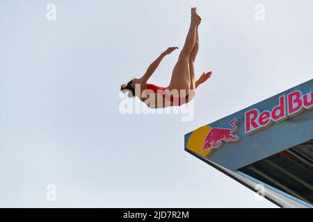 Red Bull Cliff Diving, the biggest high-flying diving competition in ...
