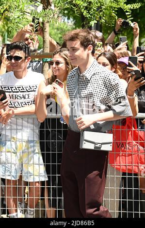 Noah Schnapp Milan Fashion Week - Men F/W 2026-27 Ralph Lauren Fashion ...