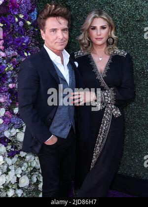 Richard Marx and his wife Daisy Fuentes attending the Carousel of Hope ...