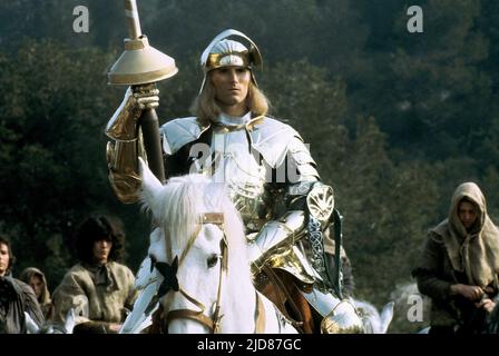 MILES O'KEEFFE, SWORD OF THE VALIANT: THE LEGEND OF SIR GAWAIN AND THE GREEN KNIGHT, 1984 Stock ...