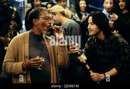 Morgan Freeman & Keanu Reeves Film: Chain Reaction (1996) Characters ...