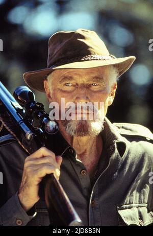 Charlton Heston Film Alaska (1996) Characters: Colin Perry the Poacher ...