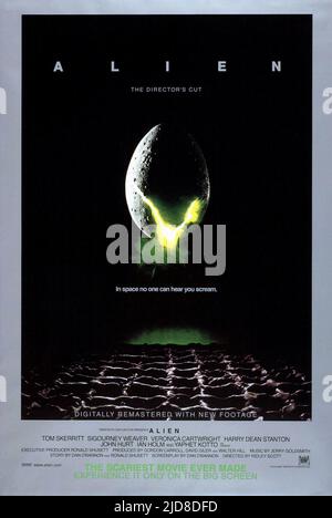 ALIEN: THE DIRECTORS CUT, FILM POSTER, 2003 Stock Photo - Alamy