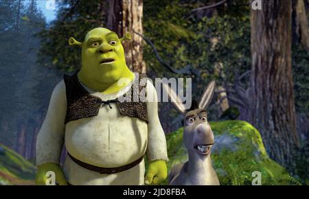 SHREK 2, SHREK, THE DONKEY, 2004 Stock Photo - Alamy