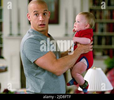 THE PACIFIER, Vin Diesel, Luke/Bo Vink, 2005, (c) Walt Disney/courtesy ...