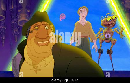 JOHN SILVER, JIM HAWKINS, TREASURE PLANET, 2002 Stock Photo - Alamy