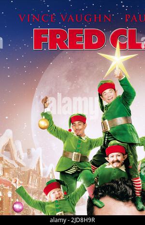 VINCE VAUGHN POSTER, FRED CLAUS, 2007 Stock Photo - Alamy