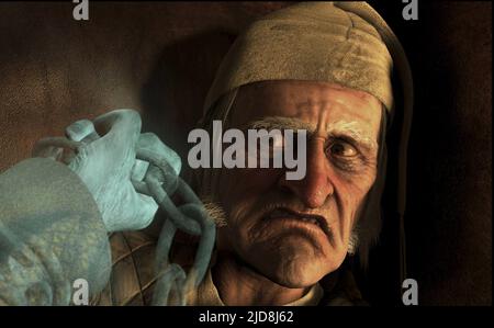EBENEZER SCROOGE, A CHRISTMAS CAROL, 2009 Stock Photo - Alamy