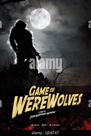 MOVIE POSTER, GAME OF WEREWOLVES: LOBOS DE ARGA, 2011 Stock Photo - Alamy