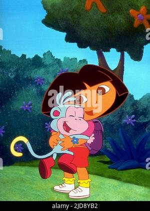 DORA,MONKEY, DORA THE EXPLORER, 2000 Stock Photo - Alamy
