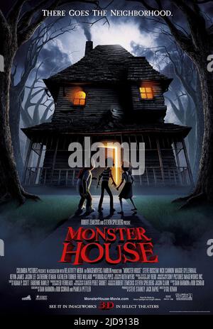MOVIE POSTER, MONSTER HOUSE, 2006 Stock Photo - Alamy